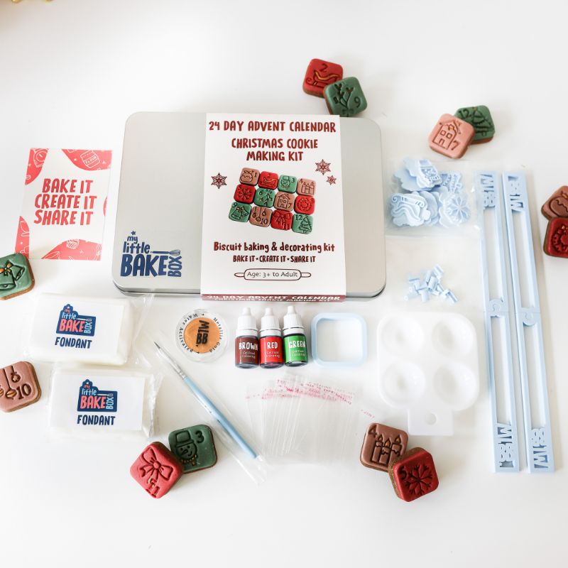 Make Your Own Advent Calendar Biscuit Baking and Decorating Kit ...